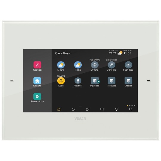 BY-ME MONITOR IP 10" - TOUCH SCREEN POE - CRNI - VIMAR ...