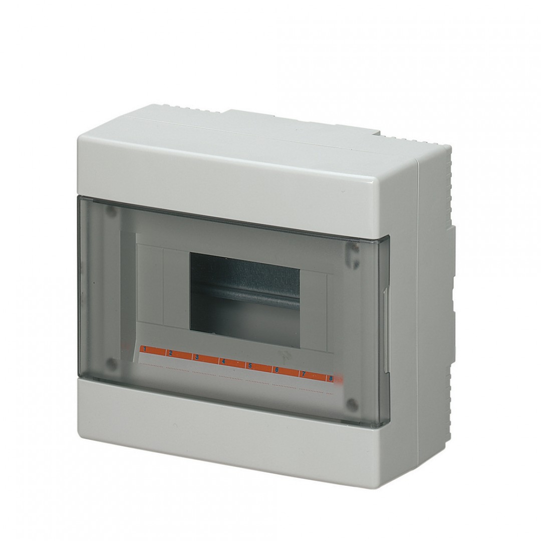 RAZDJELNIK 1-REDNI - NADŽBUKNI - 8 MODULA - PROZIRNA VRATA ...