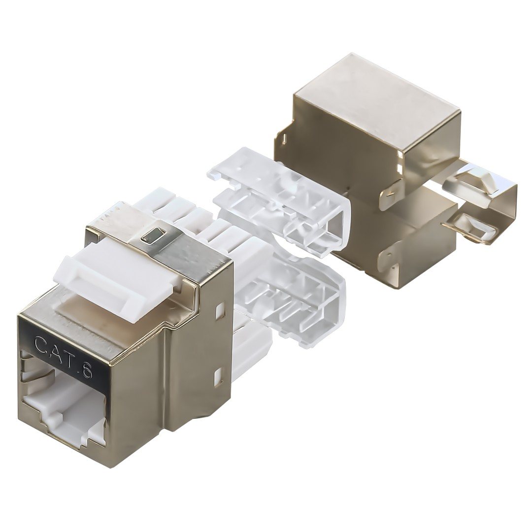 KEYSTONE RJ45 - CAT.6 - STP 180° - TOOLLESS GOOBEY - elektromaterijal ...