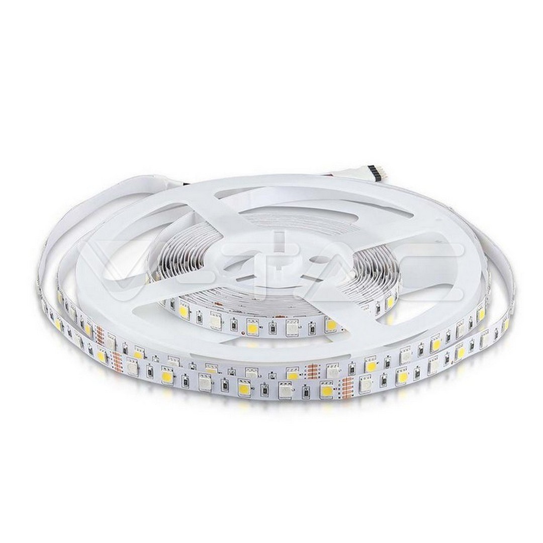 TRAKA LED FLEXIBILNA - SMD - 60LED/M - 5M - 8W/M - RGBW - 6400K - V-TAC ...